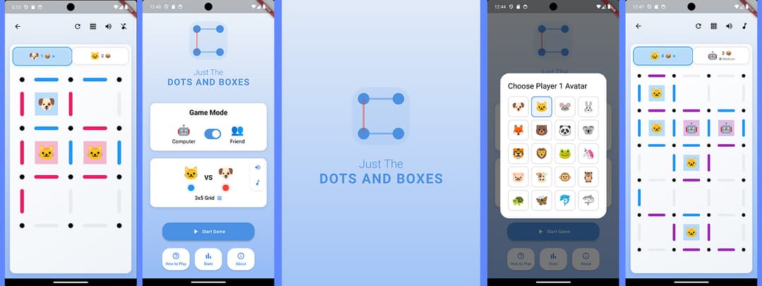 Just The Dots - Simple, Fun, and Privacy-Friendly Games